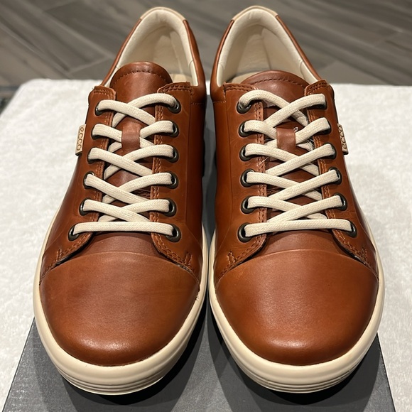 Ecco | Shoes | Ecco Womens Soft 7 Sneaker Usw775 Euro38 Cognac | Poshmark